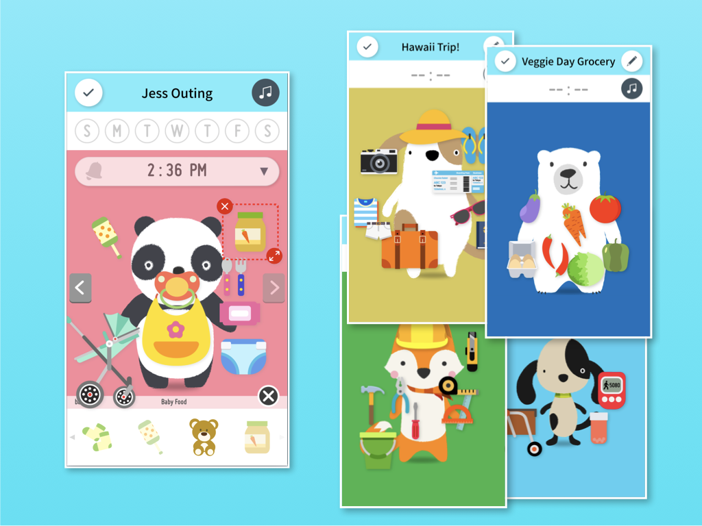 Now Free– Checkie! Image based checklist app – Mac Funamizu Design Blog